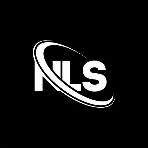 Logotipo De Nl Letra Nls Diseño Del Logotipo De La Letra Nls