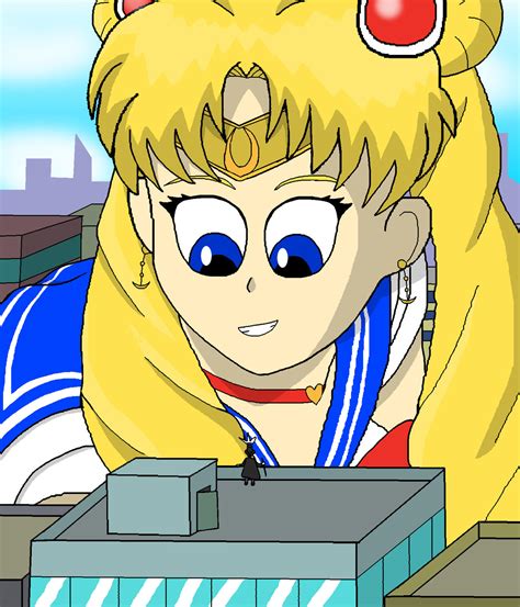 Sailor Moon Redraw Giantess By Arias87 On Deviantart