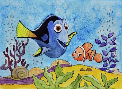 Finding Nemo Dory Sketches