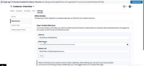 Securing Access To Codecov UI With Okta