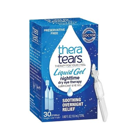 2 Pack Genteal Tears Lubricant Daily Use Eye Gel For Severe Dry Eye