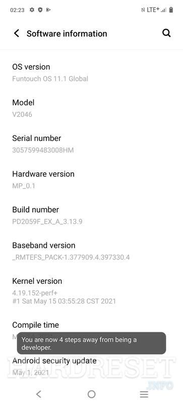 How To Get To And Enable Developer Options On Vivo V29