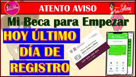 Hoy último Día Para Registro De Mi Beca Para Empezar Aquí El Proceso 🥇