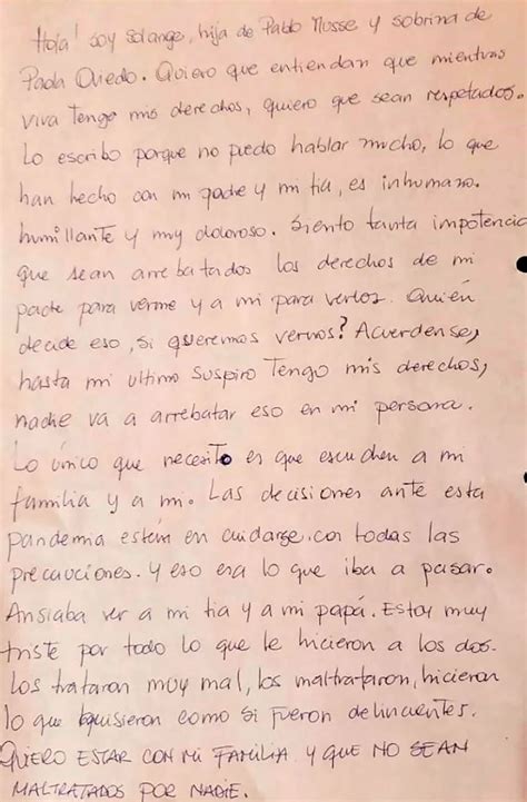 Después De La Muerte De Solange Su Padre Tuvo Que Presentar Un Recurso