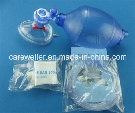 Disposable Pvc Silicone Mannual Resuscitator Ambu Bag Pvc