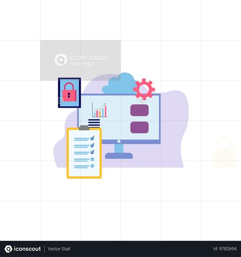 Chart Showing The Security Of The Account Animation Free Download