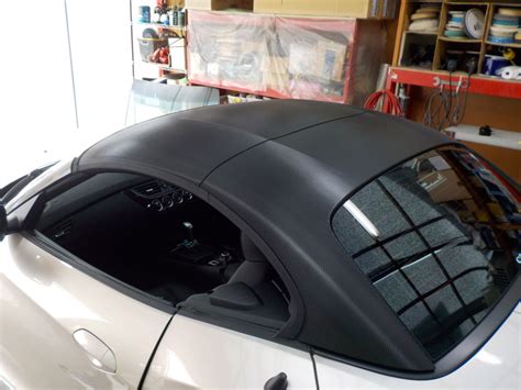 BMW Z4 ルーフハードトップカーボンラッピング 四日市市のカーフィルムカーコーティングカーラッピングならPRO SHOP YSD