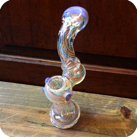 Color Tipped Spiral Bubbler Sunflower Pipes Brooklyns Best Smoke Shop