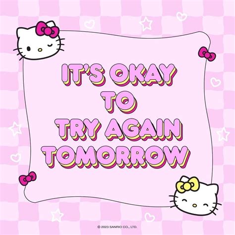 Reminders From Hello Kitty 💗 Rlittlesonreddit