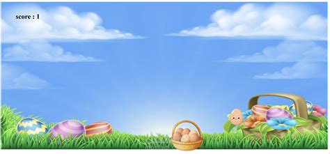 لعبة البيضة والسلة باستخدام Html Css و Javascript مستقل