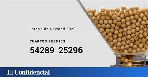 Cuartos Premios De La Lotería De Navidad 54289 Y 25296 Dónde Han Tocado