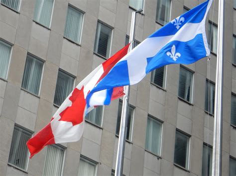 Canada And Quebec Flags In Montreal Dscn0073 By Rlkitterman On Deviantart