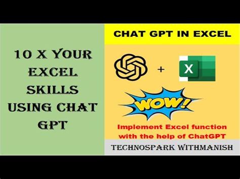 manish kumar on linkedin how to write excel formulas with chatgpt i