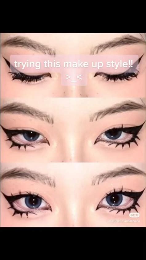 [Видео] «eye Makeup Tutorial Идеи макияжа Макияж гяру Макияж