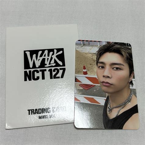 イリチル Nct127 ポップアップ Walk ホワイト ジャニ トレカ メルカリ
