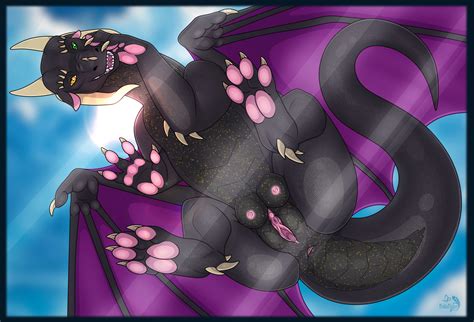 Rule 34 4 Horns Anus Ass Belly Scales Black Body Black Claws Black