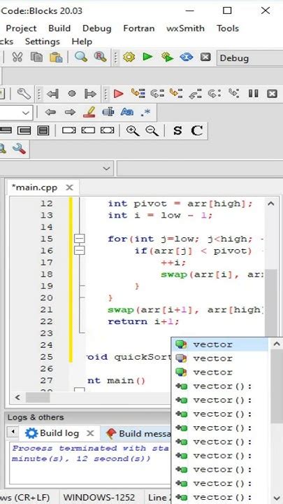 🔄 Quick Sort In C Asmr Coding Quicksort Programming Asmr Coding
