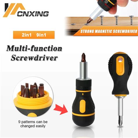 Ratchet Screwdriver Set Triangle U Y Shape Inner Cross Socket Driver