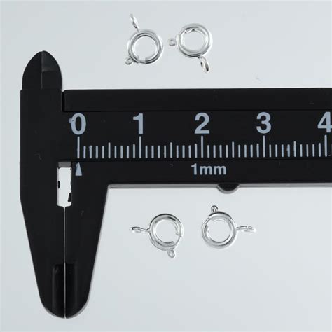 引き輪 6mm ヒキワ シルバー 白銀 50個 ブレスレット ネックレス 接続金具 アクセサリー パーツ AP2438 : ap2438 ...