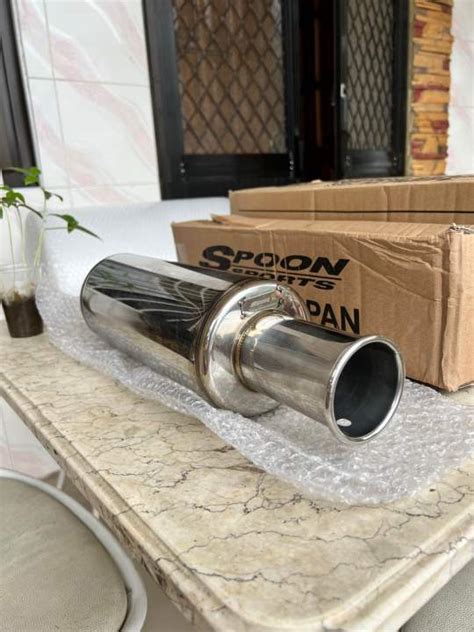 Spoon N1 Muffler W Spoon Badge Lazada Ph