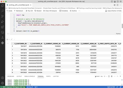 Introducing The Anyscale Snowflake Connector Anyscale