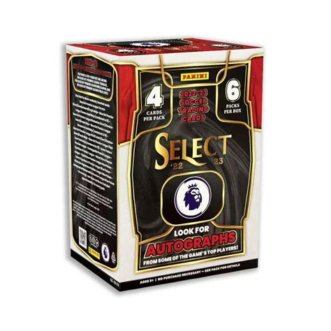 202223 Panini Select Premier League Epl Soccer 6 Pack Blaster Box Da