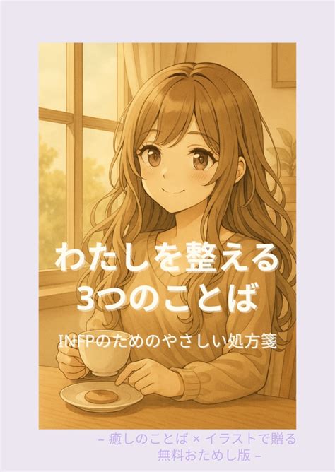 わたしを整える3つのことば【infpのための癒しzine・無料版】 Nokomono Zine Booth