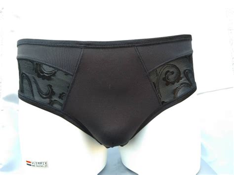 Slip Gaff Pour Femmes Trans Détail Dentelle Panty Travesti Etsy Uk