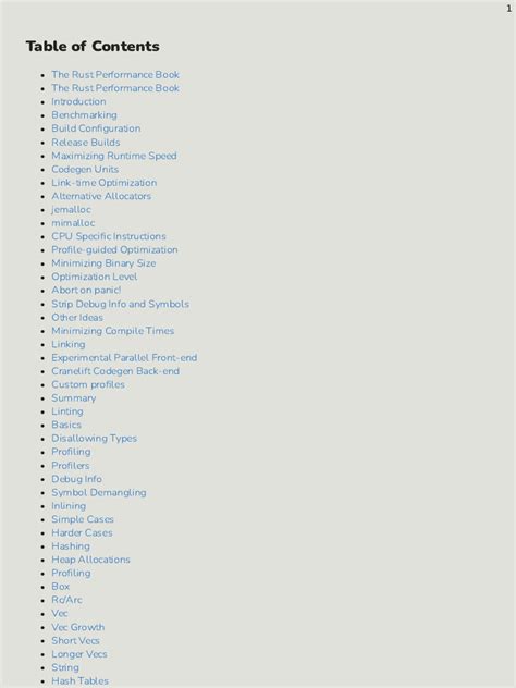 Rustperformancelight Pdf Program Optimization String Computer