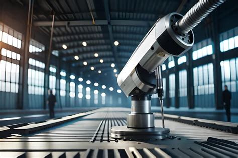 Premium Photo Robot Arm Cnc Automation Handling System For Industrial Manufacturing