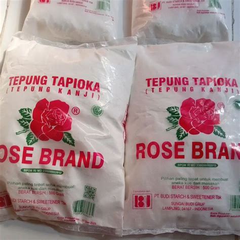 Jual Tepung Tapioka Rose Brand Tepung Tapioka 200g Tepung Tapioka