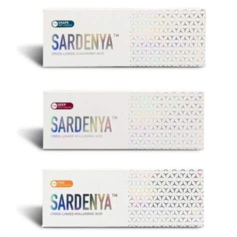 Sardenya Filler Fine Deep Shape 1.1ml 24mg Korea Hyaluronic Acid - Lip ...