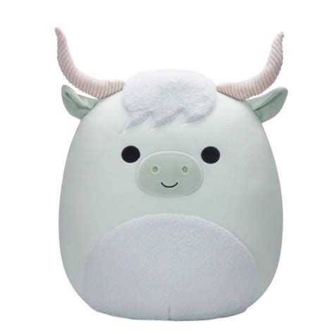 Squishmallows Other Nwt 6 Iver The Mint Highland Cow Squishmallow