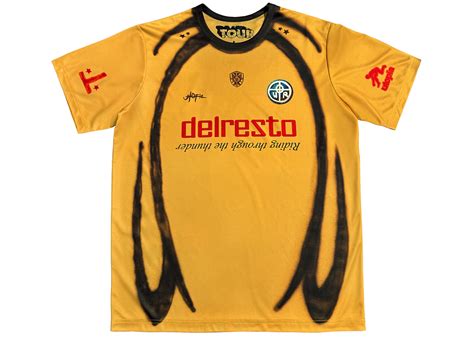 Travis Scott Germany Soccer Jersey Yellow Mens Fw24 Us