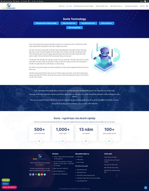 Sunis Technology Project Vietsunco