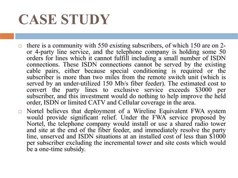 Wireless Local Loop Pptx Computer Networking Computing