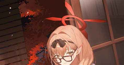 Bluearchive Blue Archive Glasses 无题 Pixiv