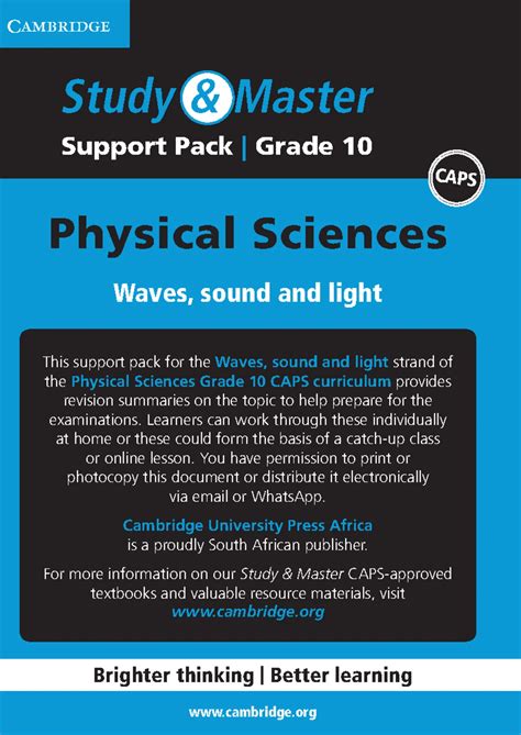 Grade 10 Physical Sciences June 2024 Provincial Exam Question Paper