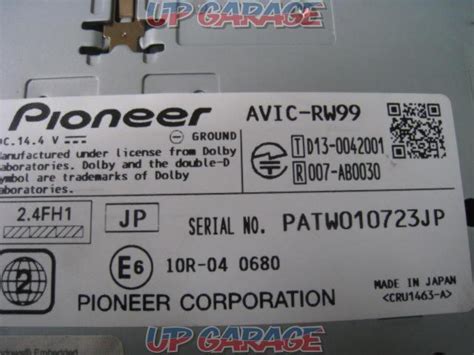 ☆値下げしました☆carrozzeria Avic Rw99 カー用品 カーナビ 地デジ） Av一体メモリーナビ（地デジ）を通販で購入