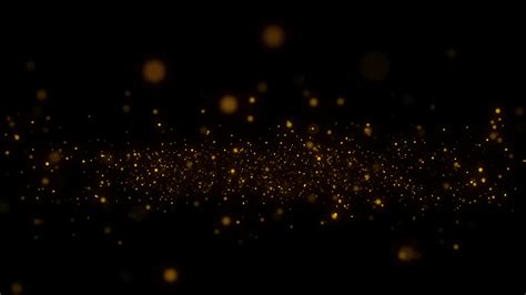 rain stars golden particles overlay decoration motion light background 16049911 stock video at