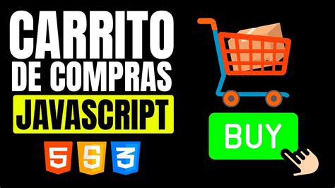 Como Hacer Un Carrito De Compras Con JAVASCRIPT Desde Cero YouTube