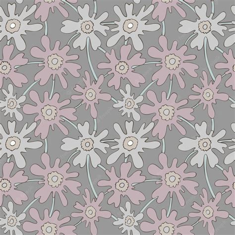 Premium Vector Hand Drawn Vector Seamless Pattern Of Colors Abstraction Background