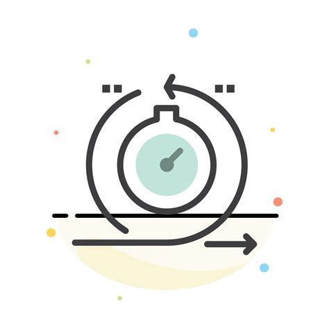 Agile Cycle Development Fast Iteration Abstract Flat Color Icon