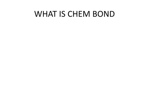 Chemical Bonds Pptpptx