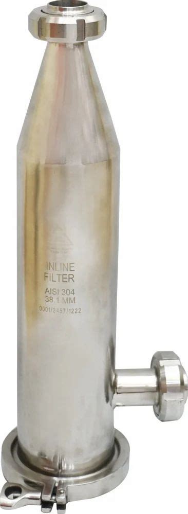 Stainless Steel Dairy Inline Filter At ₹ 6950piece In New Delhi Id