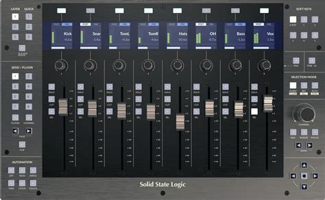 SSL UF 8 8 Kanal DAW Controller Cmlshop