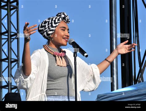 Los Angeles Ca Usa 14th July 2017 Yuna At The La Soul Festival In