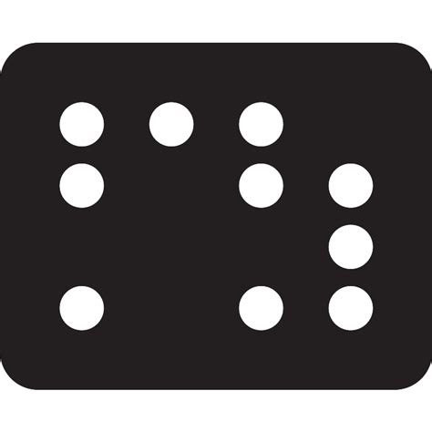 Braille Vector Svg Icon Svg Repo