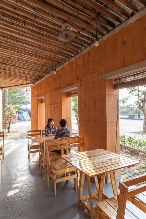 Handp Architects Constructs Zigzagging Community Center Made From Bamboo