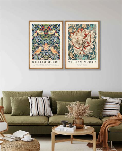 Printable Laffiche Florale William Morris My Blog Deco